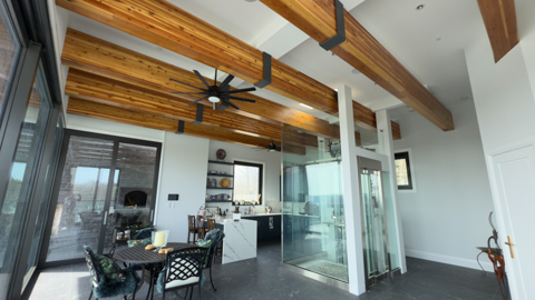 Home Elevators and Custom Glass Luxury Residential Elevators
